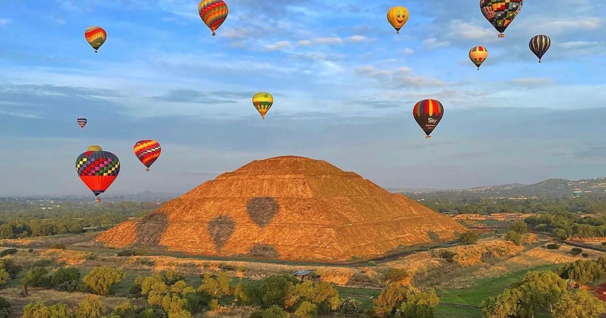 Vuelo en globo aerostático desde CDMX + desayuno cueva | GetYourGuide