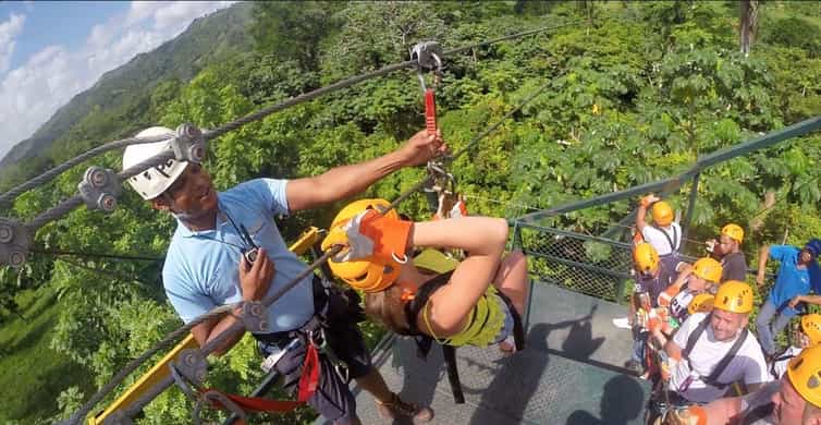 Las Terrenas : Adrenaline Zipline Adventure Tour in Samana | GetYourGuide