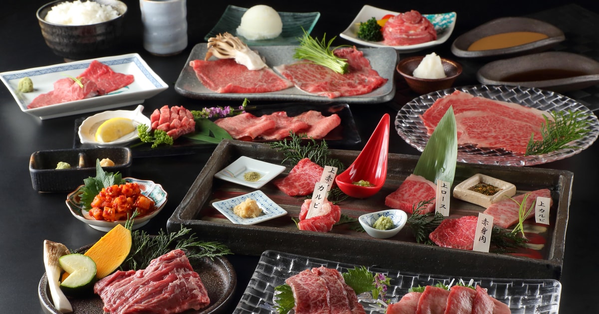Premium Yakiniku at Yakiniku Manno Shinsaibashi | GetYourGuide