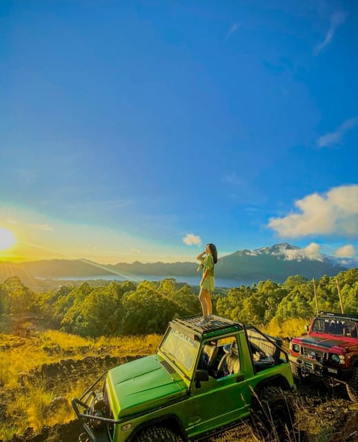 Bali: Viaje en Jeep al Amanecer del Monte Batur y Aguas Termales ...