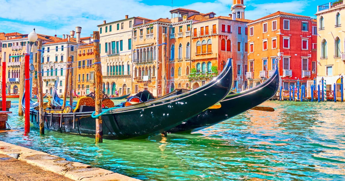 Venetië: privéwandeling langs het Canal Grande en optionele gondel ...