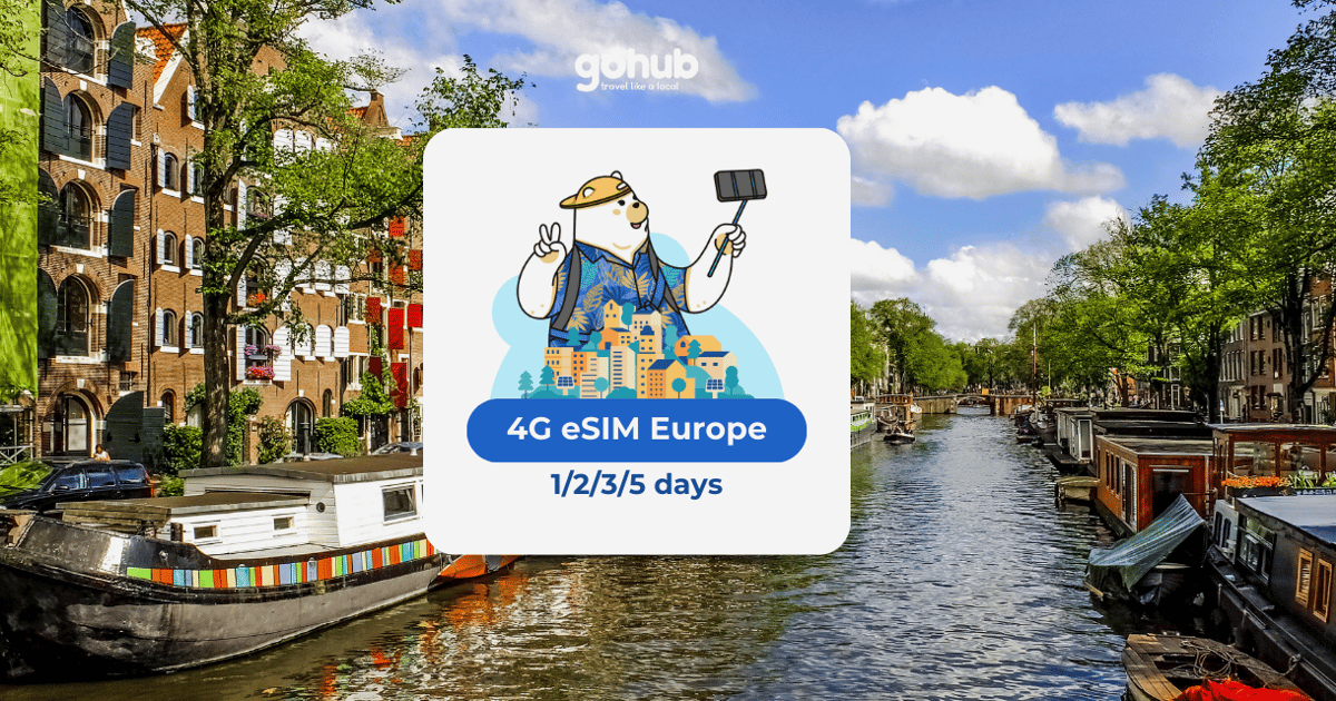 Europa: eSIM Mobile Data (33 de țări) - 1/2/3/5 zile | GetYourGuide