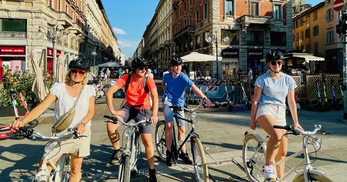 Milan: Bike tour of the city | GetYourGuide