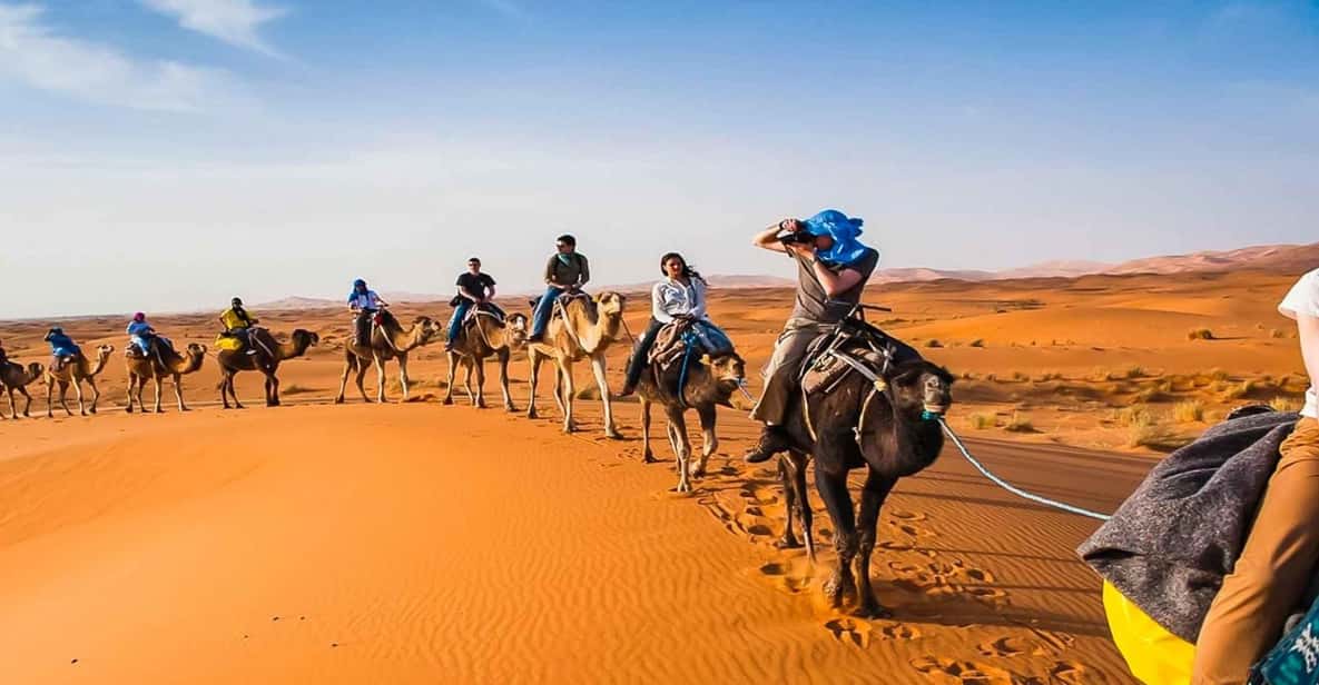 Au départ de Marrakech : 3 jours à Merzouga et randonnée chamelière ...