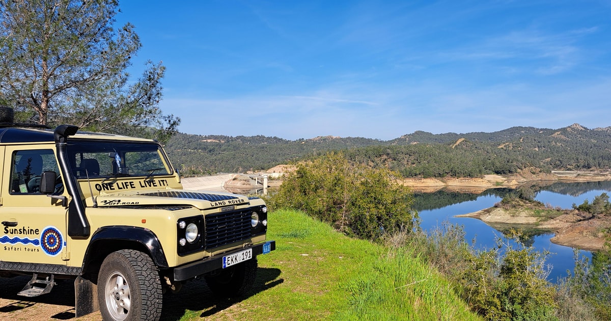 Paphos Forest Jeep Tour & the Goddess Sea | GetYourGuide