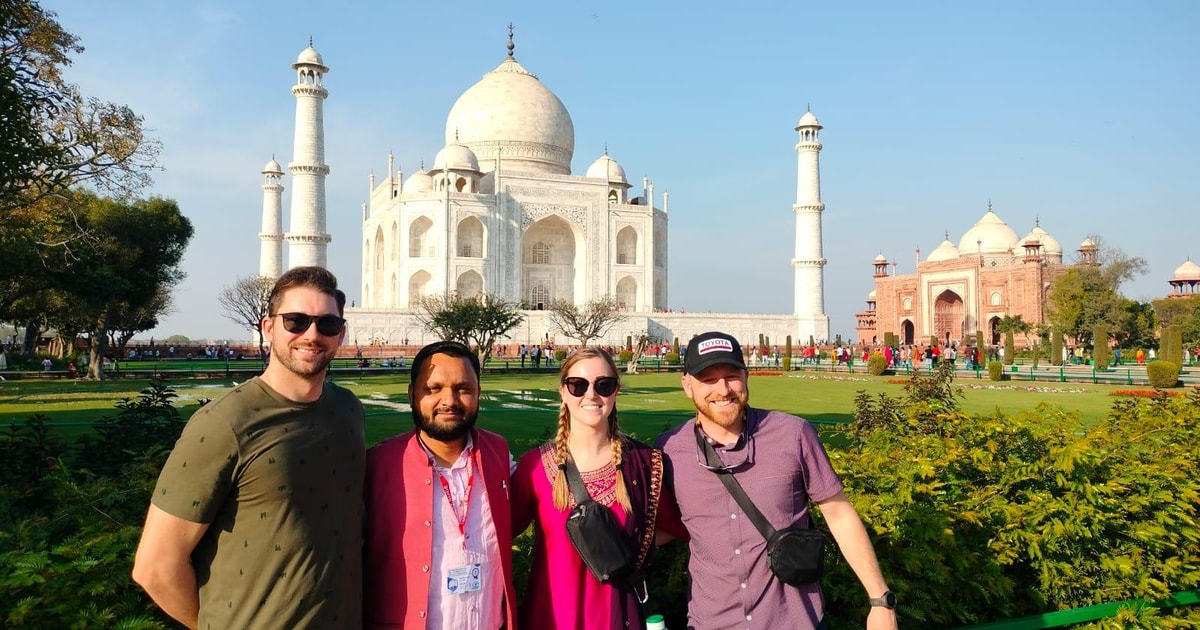 From Delhi: Taj Mahal Sunrise and Agra Fort Private Tour | GetYourGuide