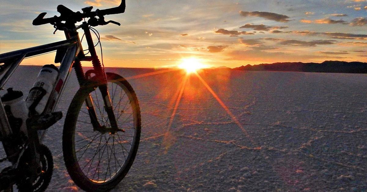 From Uyuni: Uyuni Salt Flats Bike Tour 1-Day + Lunch | GetYourGuide