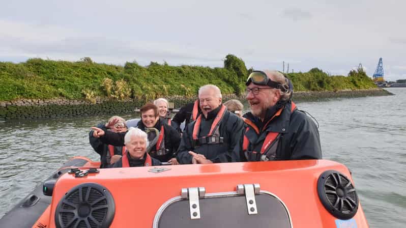 Rotterdam: RIB Speedboat Sightseeing Cruise | GetYourGuide