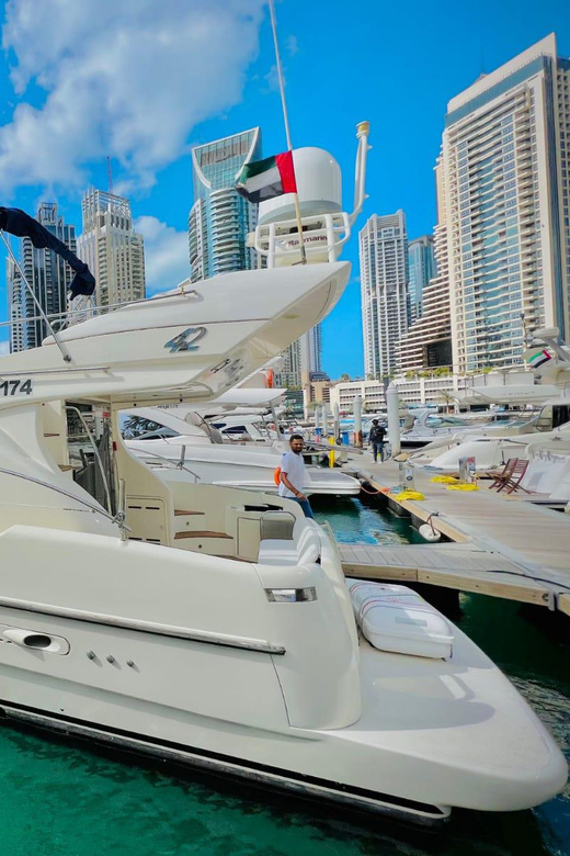 Dubai: Azimut 42 Feet Private Luxury Yacht Cruise | GetYourGuide