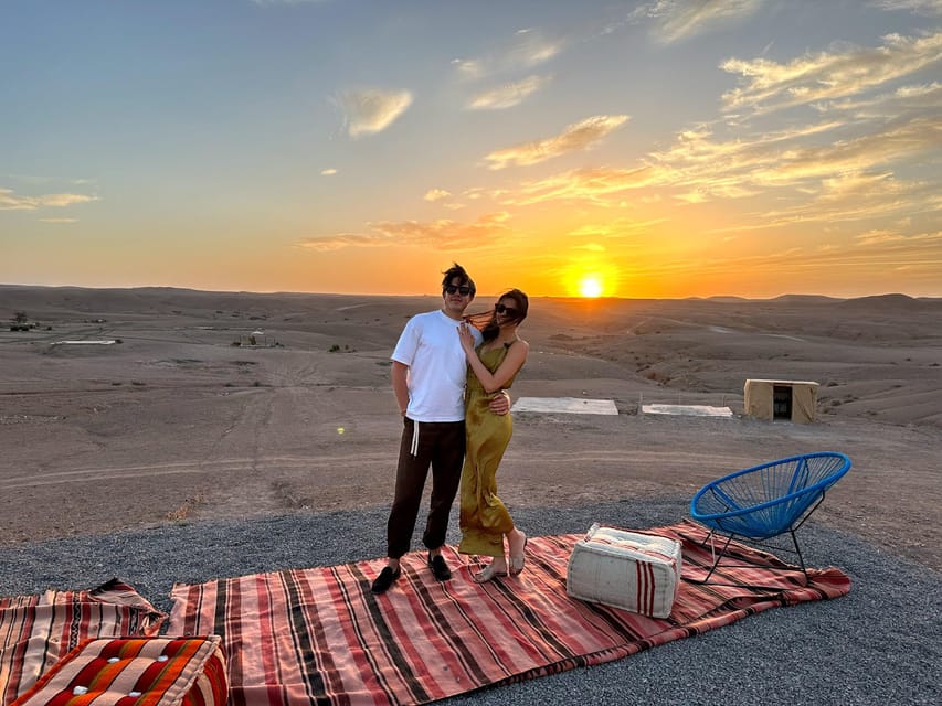 From Marrakesh: Sunset Dinner in Agafay at Berber Camp | GetYourGuide