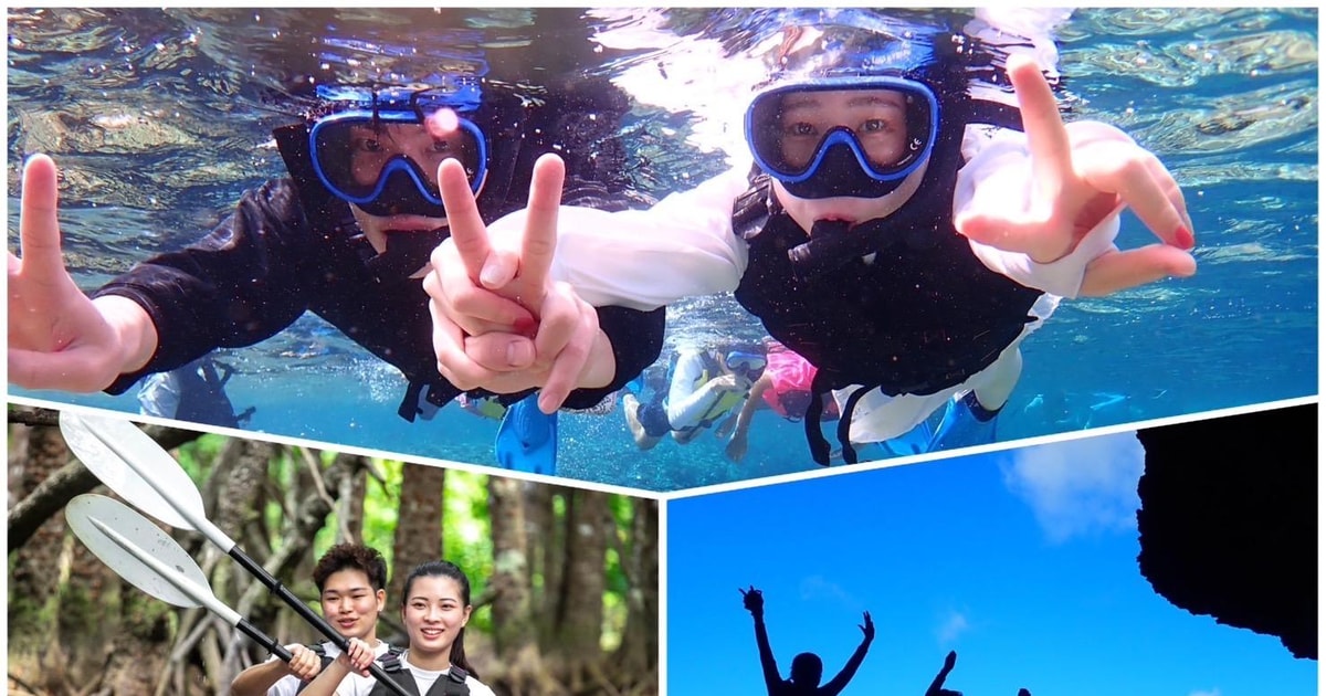 Isla de Ishigaki: SUP o piragüismo y snorkel en la Cueva Azul ...