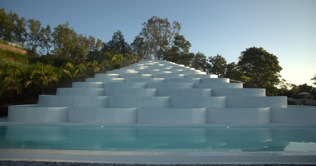 Bali: Natural Hot Spring in Pyramid Infinity Pools | GetYourGuide