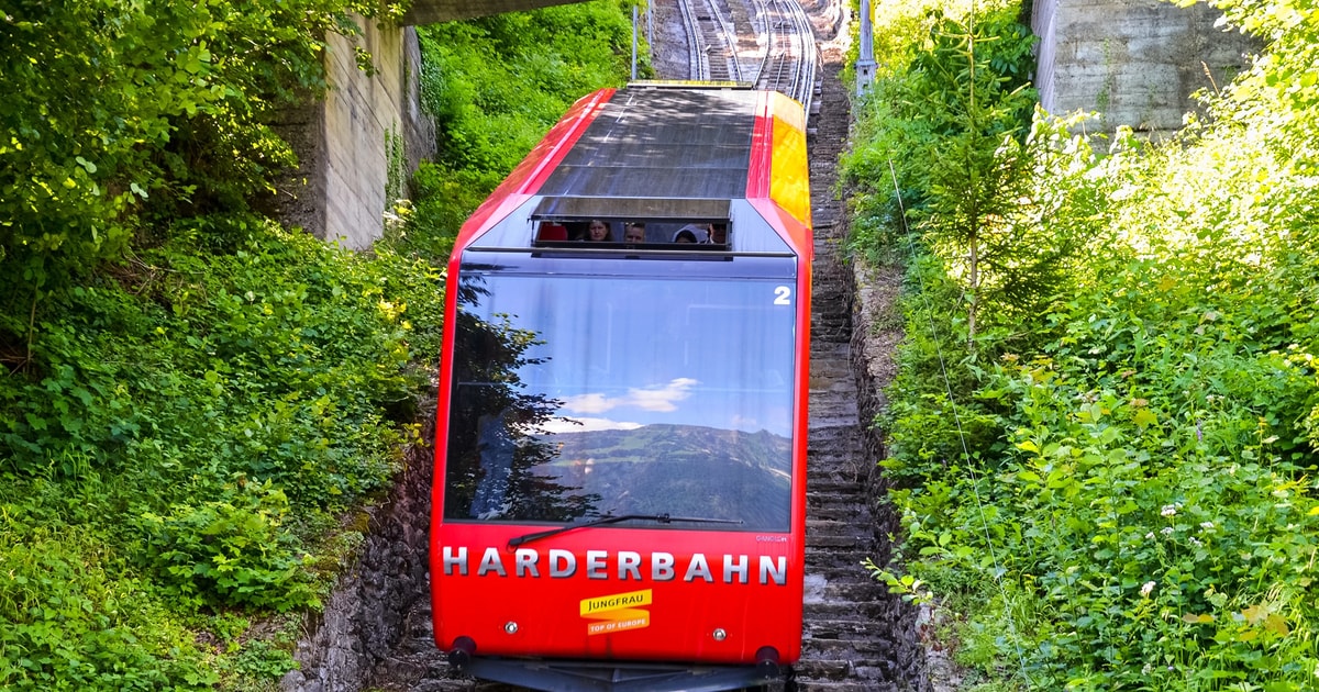 Interlaken: Harder Kulm Round-Trip Funicular Ticket | GetYourGuide