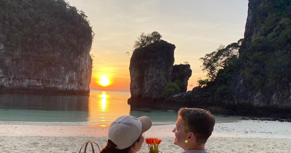 Krabi: privé luxe boot naar Hong Islands Sunrise & Picnic | GetYourGuide