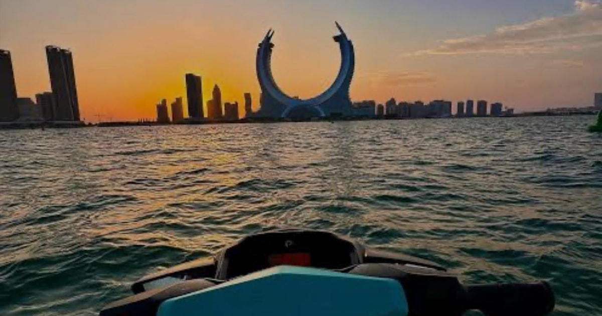 Doha: Jet Ski Ride at Katara Beach & City Tour | GetYourGuide