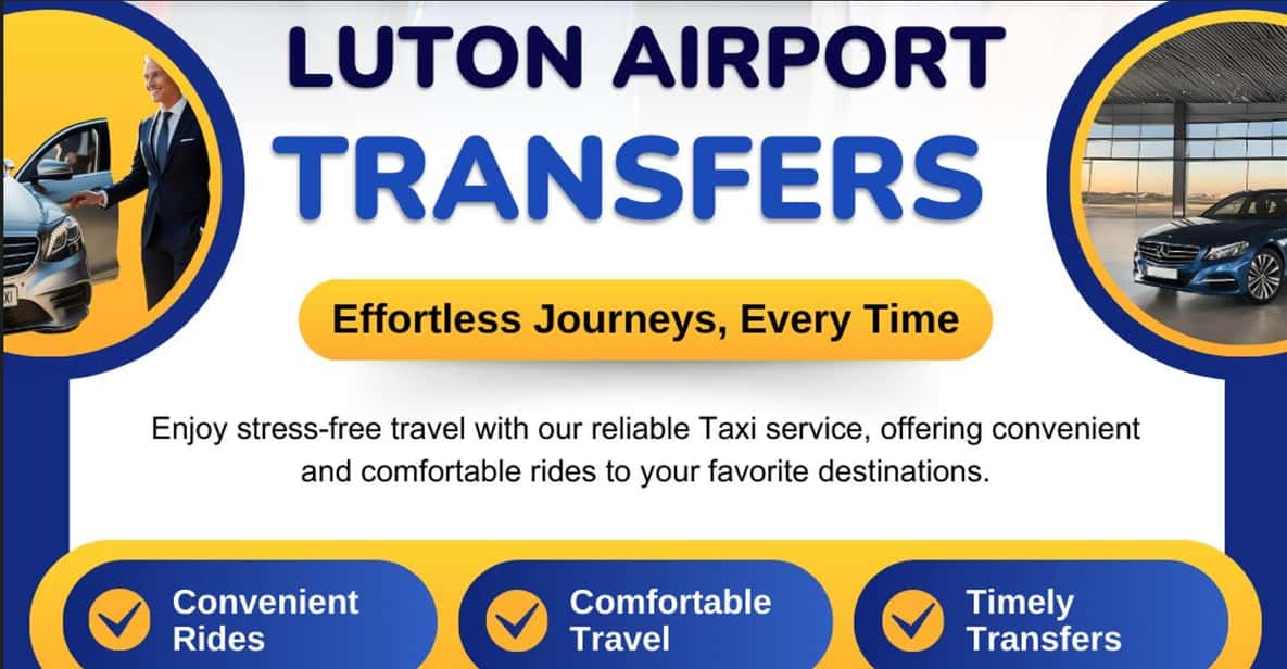 Aéroport de Londres Luton (LTN) : Service de transfert aéroportuaire ...