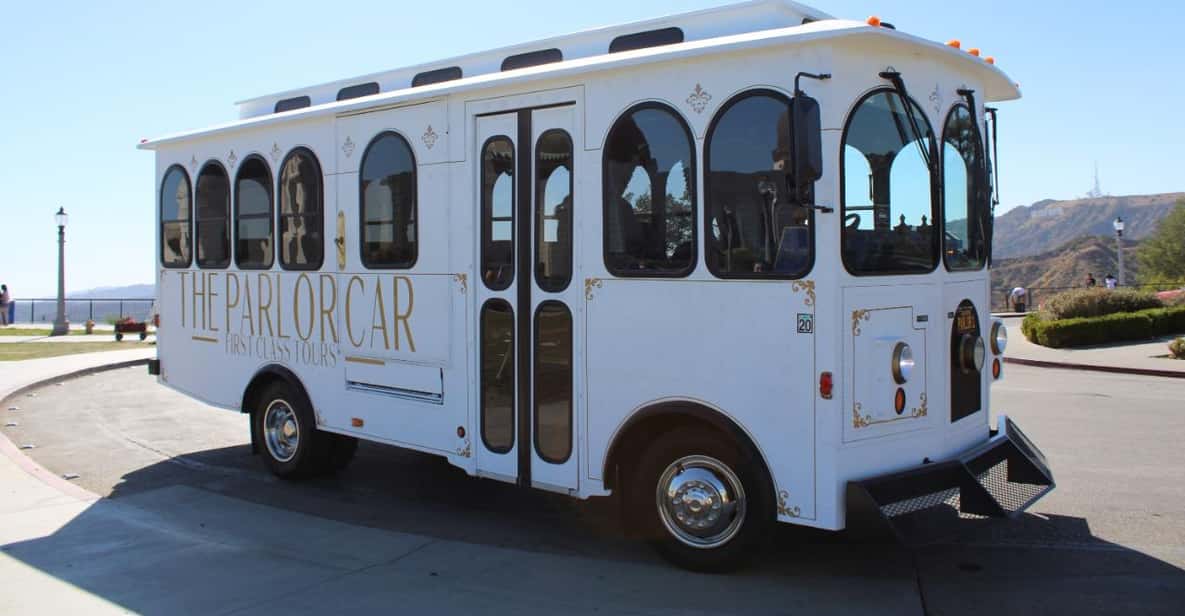 #1 Trolley Bus Hollywood Sightseeing Tour | GetYourGuide