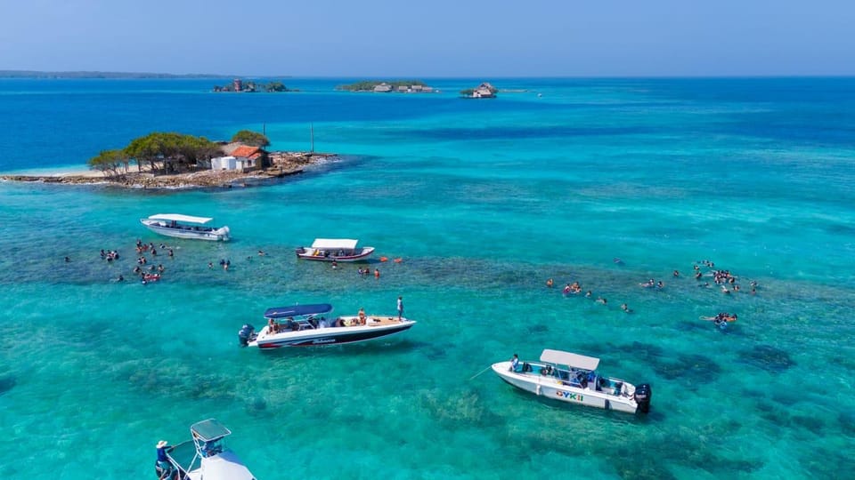 CARTAGENA: Aventura por las islas del rosario + oceanario | GetYourGuide