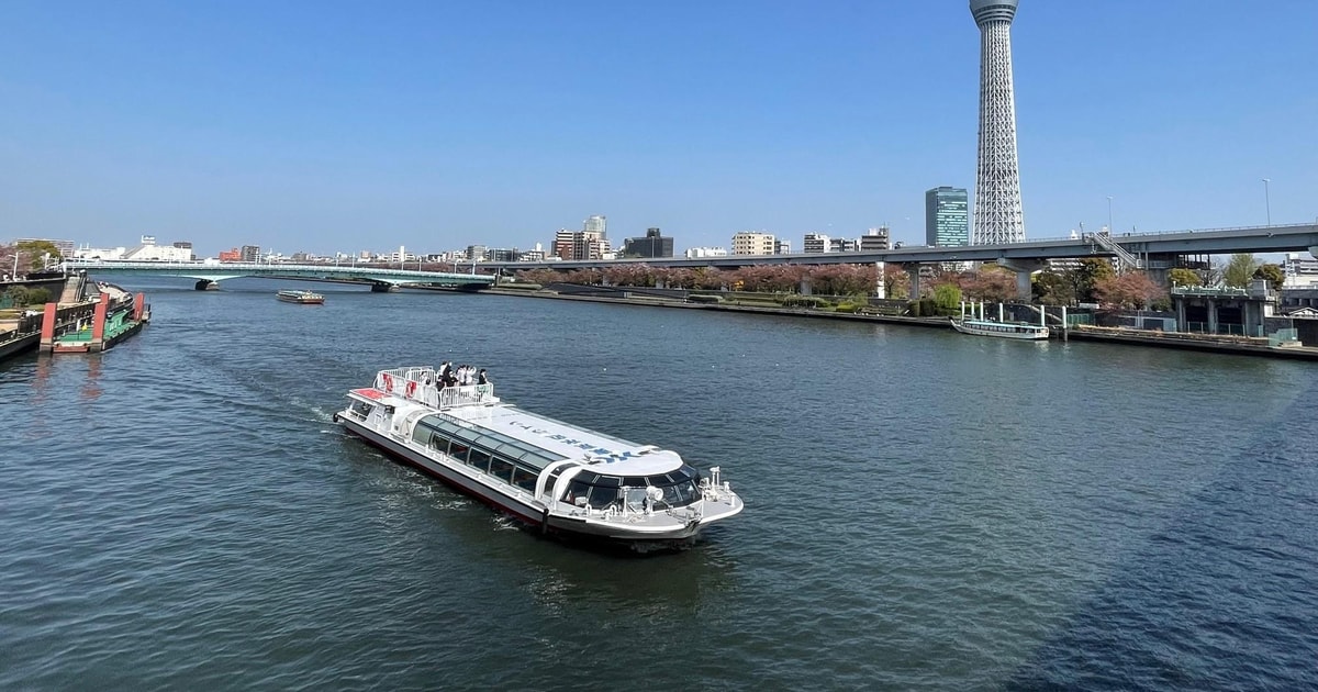 Tokyo: Mizube Crusing Line "Crociera Asakusa-Odaiba" Express | GetYourGuide