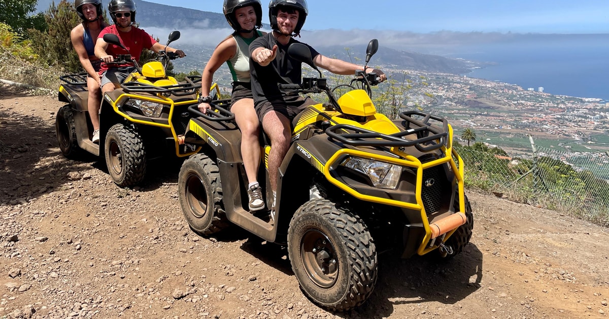 Puerto de la Cruz: tour en quad al Teide o aventura todoterreno ...