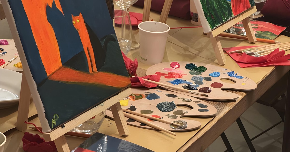 Malererlebnis „Art and Wine Lab” in Venedig und Mailand | GetYourGuide