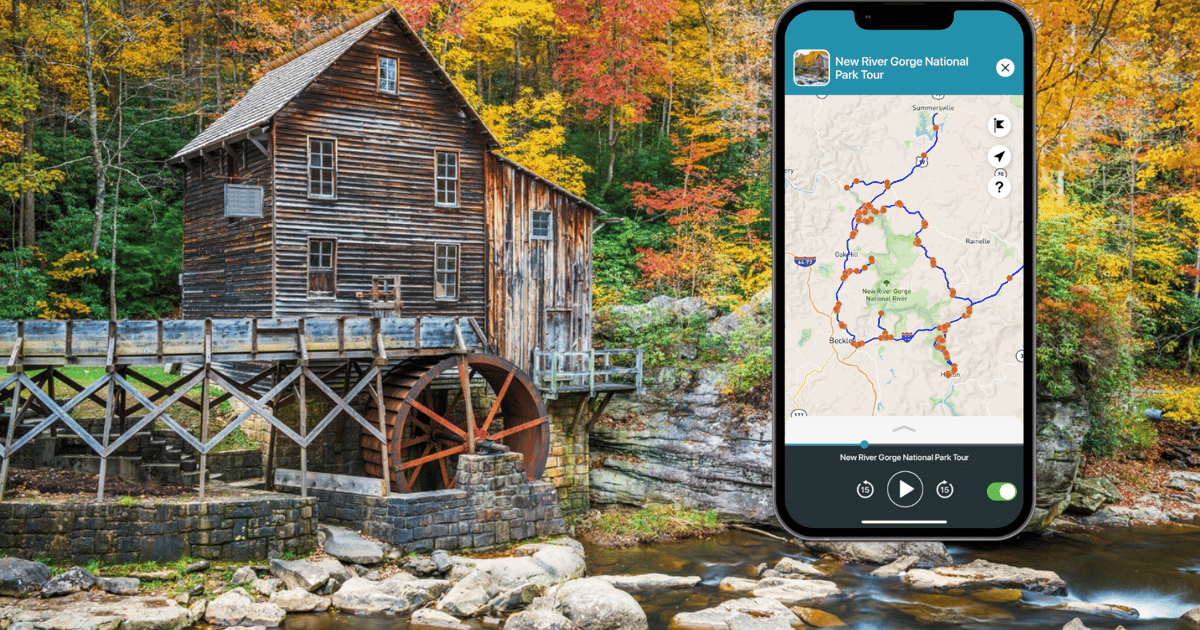 Parque Nacional New River Gorge: Guia de turismo em áudio | GetYourGuide