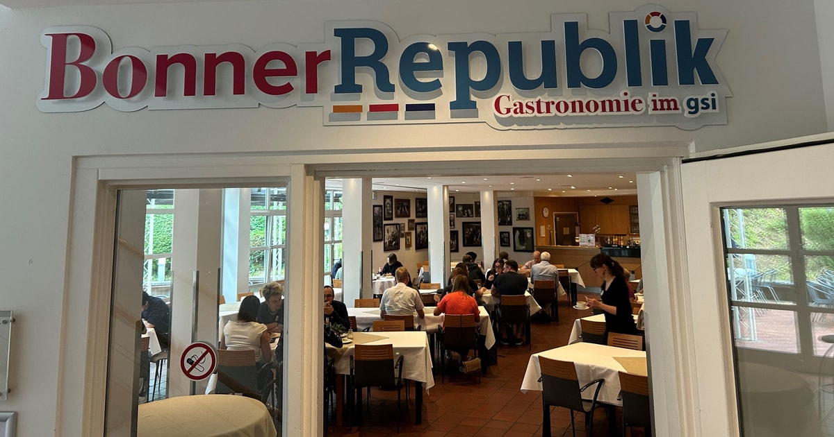 Bonn: Experience the Bonn Republic: Lecture & Dinner at the GSI ...