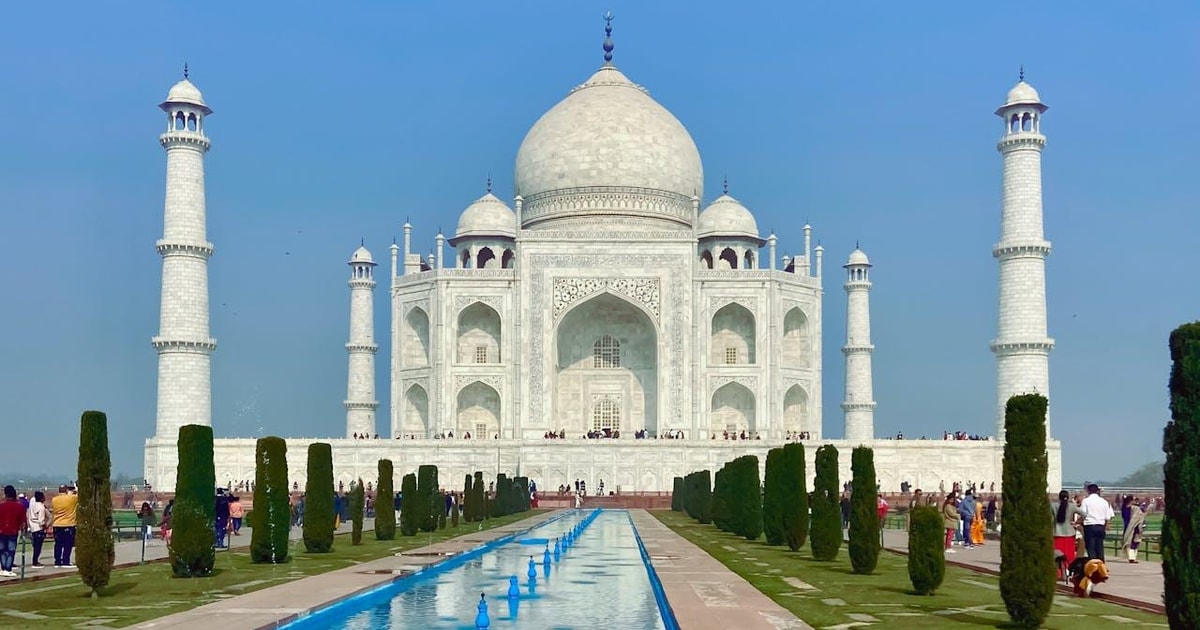 Från Delhi: Allt inklusive Taj Mahal-tur med Gatimaan Express | GetYourGuide