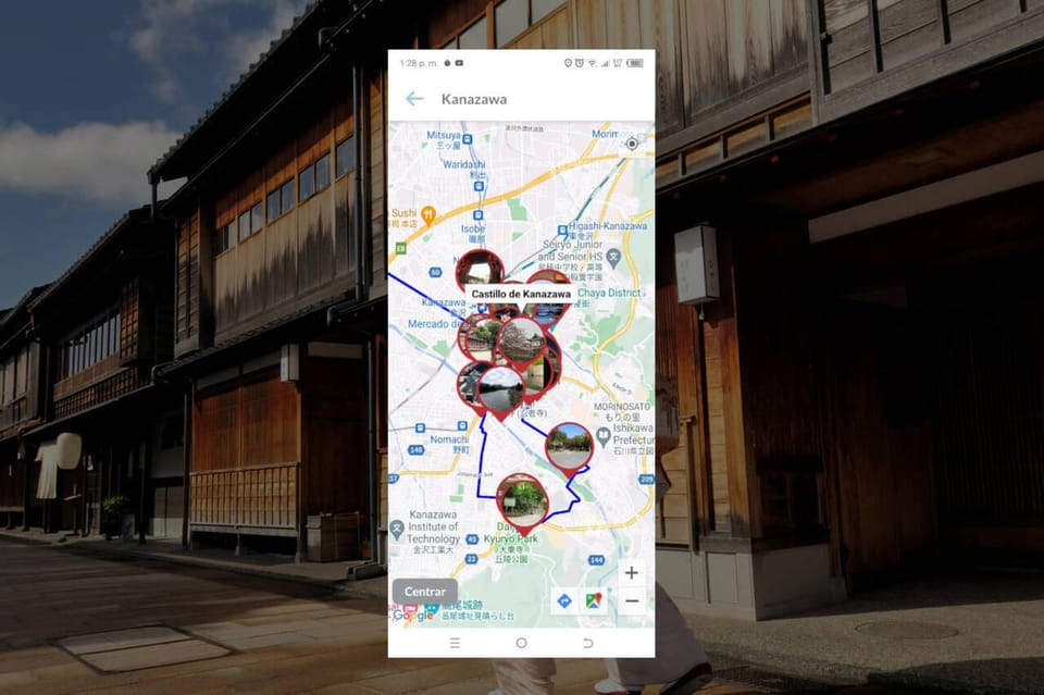 Kanazawa self-guided tour app with multi-language audioguide | GetYourGuide