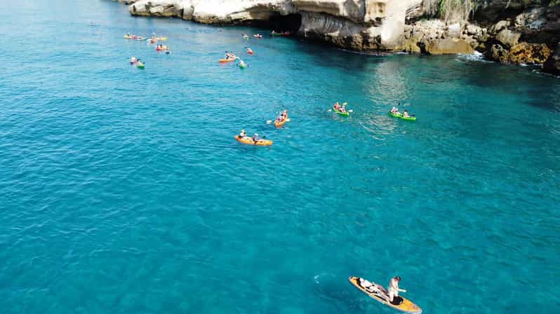Nerja: Free Kayak Route along the cliffs of Nerja and Maro | GetYourGuide