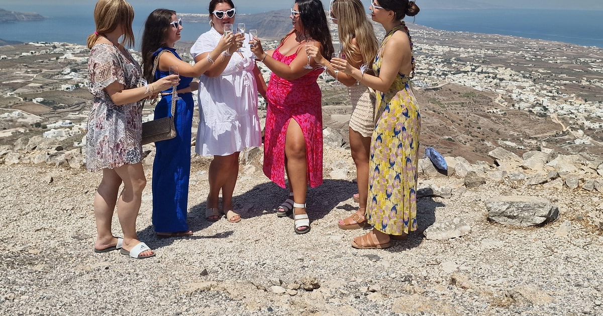 Santorin : 6 heures de visite en petit groupe pour les déesses ...