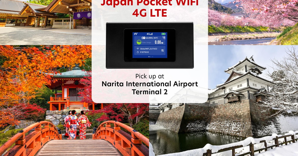 Tokyo: Narita International Airport T2 Mobile WiFi Rental | GetYourGuide