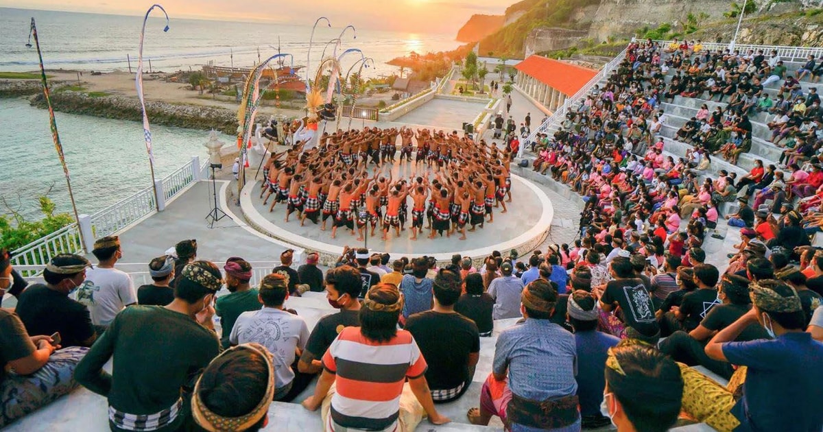 Bali: Melasti Beach Sunset & Kecak Fire Dance Show Tour | GetYourGuide