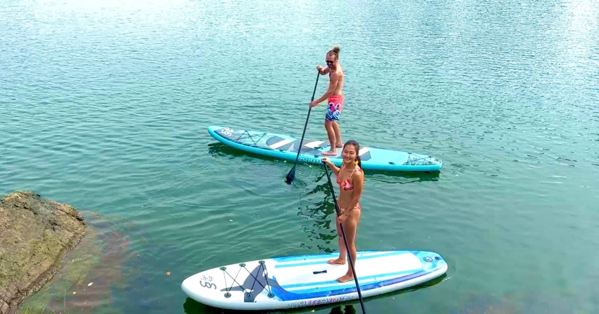 Victoria: aluguer de paddleboard com ioga e aulas | GetYourGuide