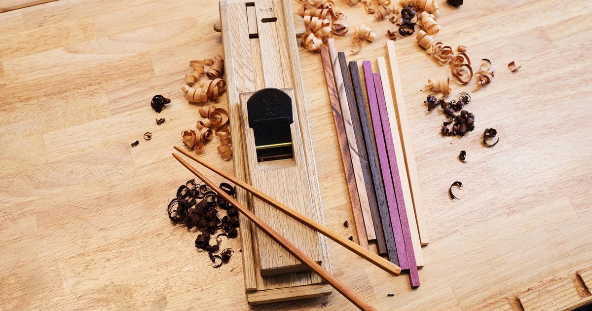 Tokyo: Chopstick Making Workshop with Artisan | GetYourGuide