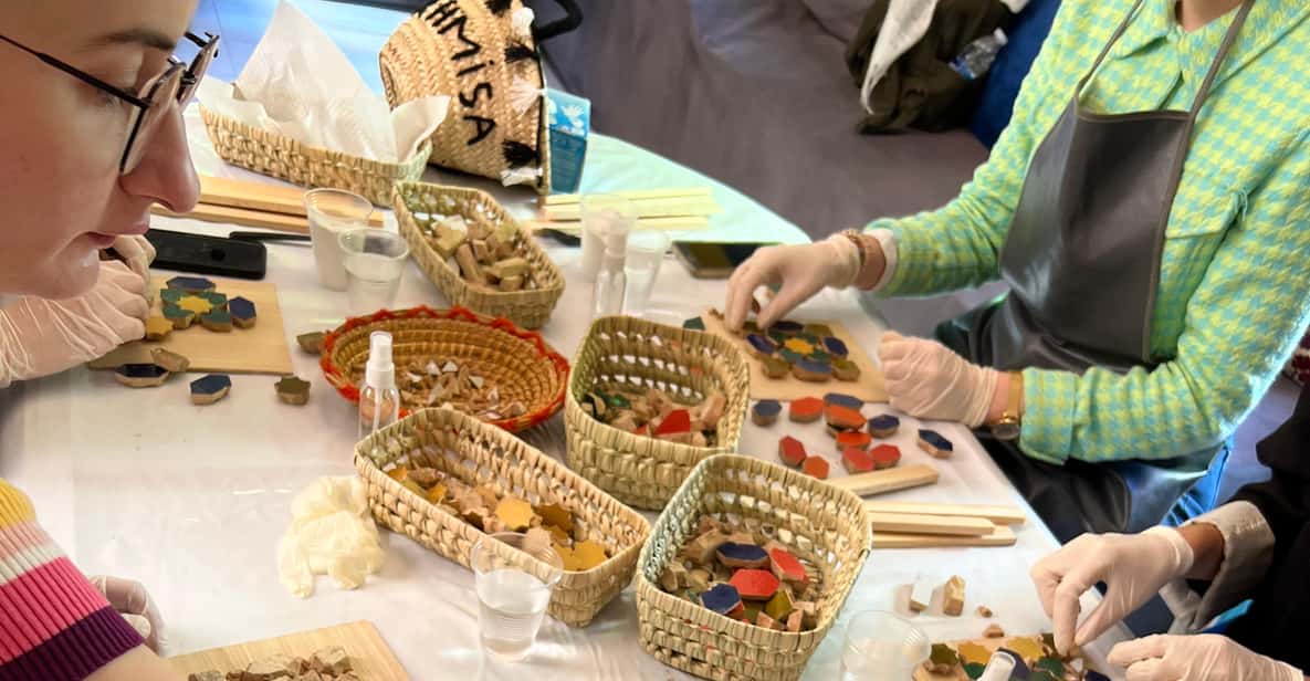 Marrakech: Zellige Workshop to Make Your Own Art Piece | GetYourGuide