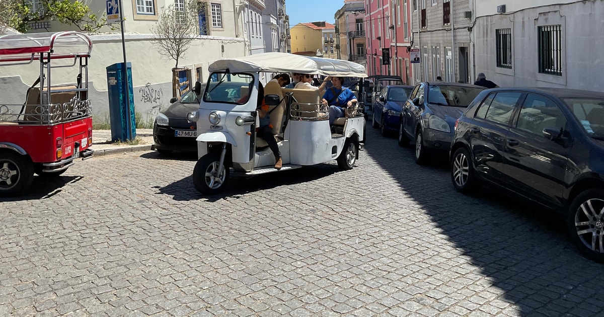4-hour sightseeing TukTuk Tour Lisbon - Belém Free Pickup | GetYourGuide