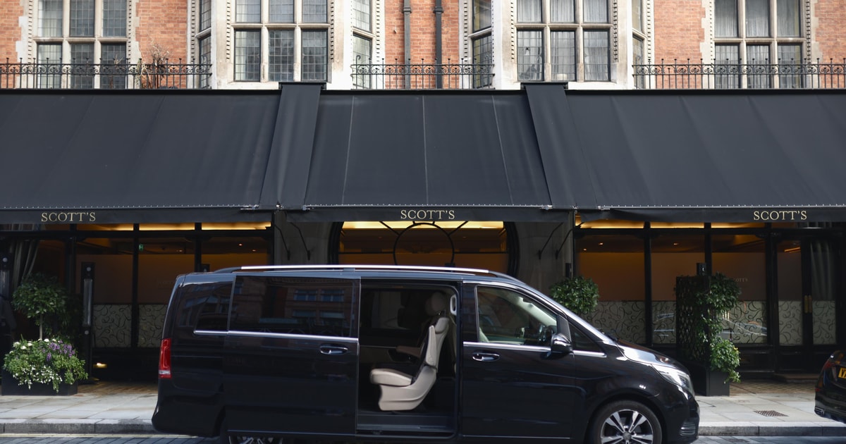 Airport Transfer Heathrow Airport - London/Mercedes V Class | GetYourGuide