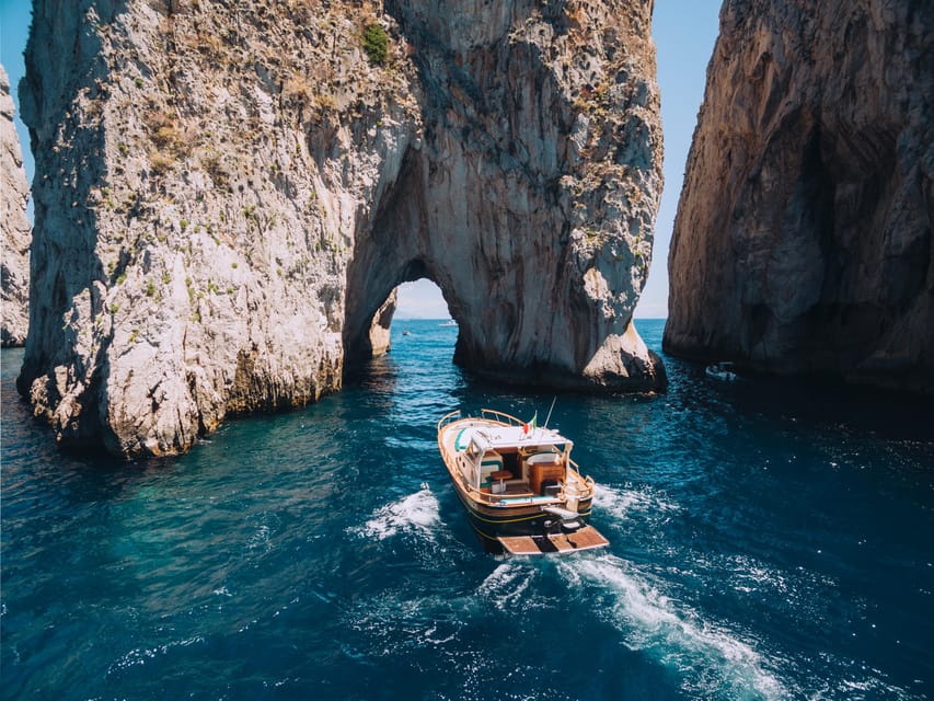 Capri and Blue Grotto: Half Day Boat Tour from Sorrento | GetYourGuide