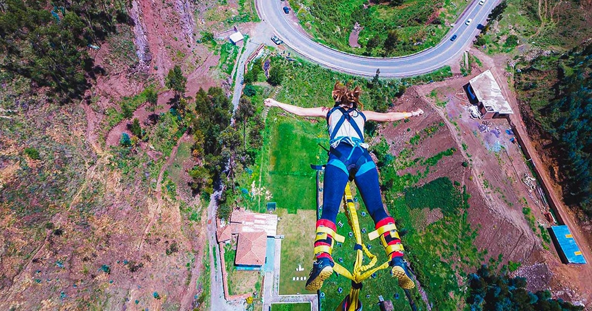 Cusco: Bungee jumping em Cusco com instrutor | GetYourGuide