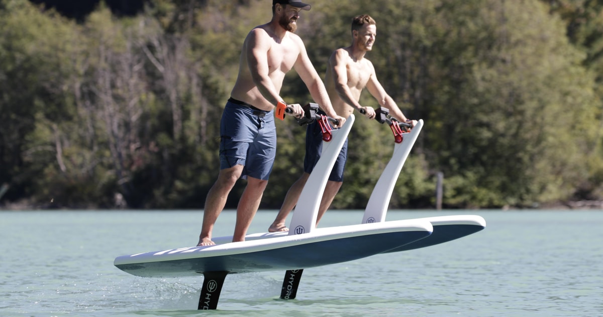 San Felice del Benaco: Hydroflyer e-Foil Hoverboard Rental | GetYourGuide