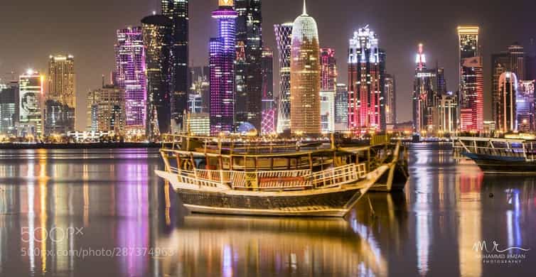 Doha Katar gece şehir turu dhow tekne ve sertifikalı rehber. | GetYourGuide