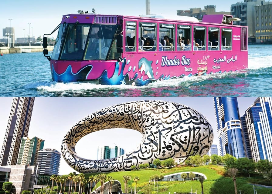 Dubai: Fremtidsmuseum, Dubai Frame, souker og amfibiebus | GetYourGuide