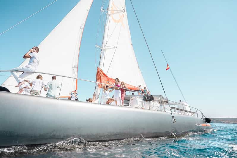 Palma de Mallorca: Half-Day Catamaran Tour with Buffet Meal | GetYourGuide