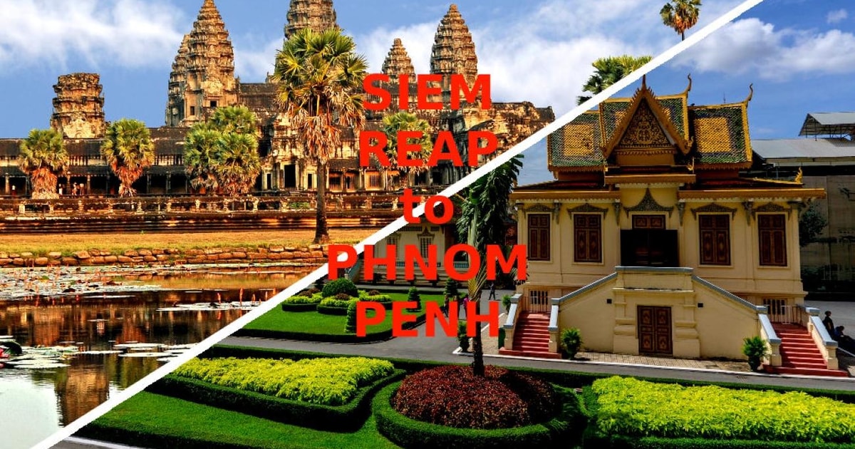 Intercity Transfer Siem Reap-Phnom Penh/Phnom Penh-Siem Reap | GetYourGuide