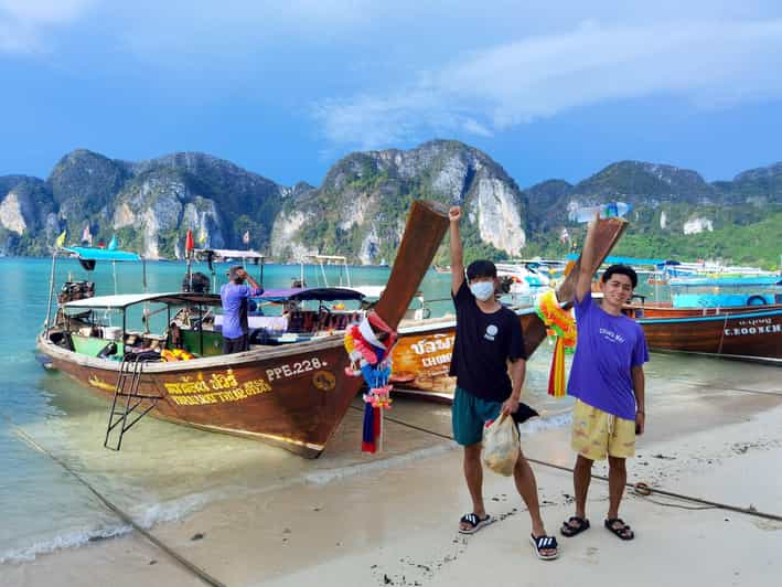 From Krabi: Phuket Transfer with Phi Phi Longtail Boat Tour | GetYourGuide