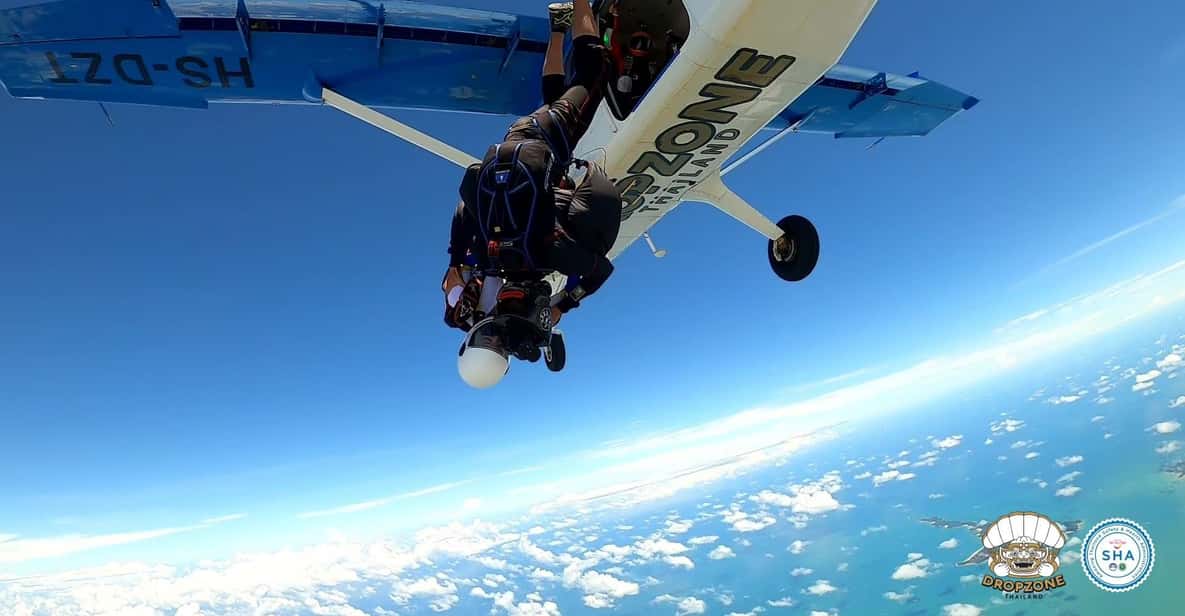 From Bangkok: Pattaya Dropzone Skydive Ocean Views Thailand | GetYourGuide