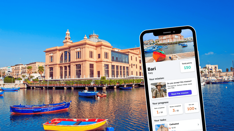 Bari: Self-Guided City Tour with Quizzes on your Phone | GetYourGuide