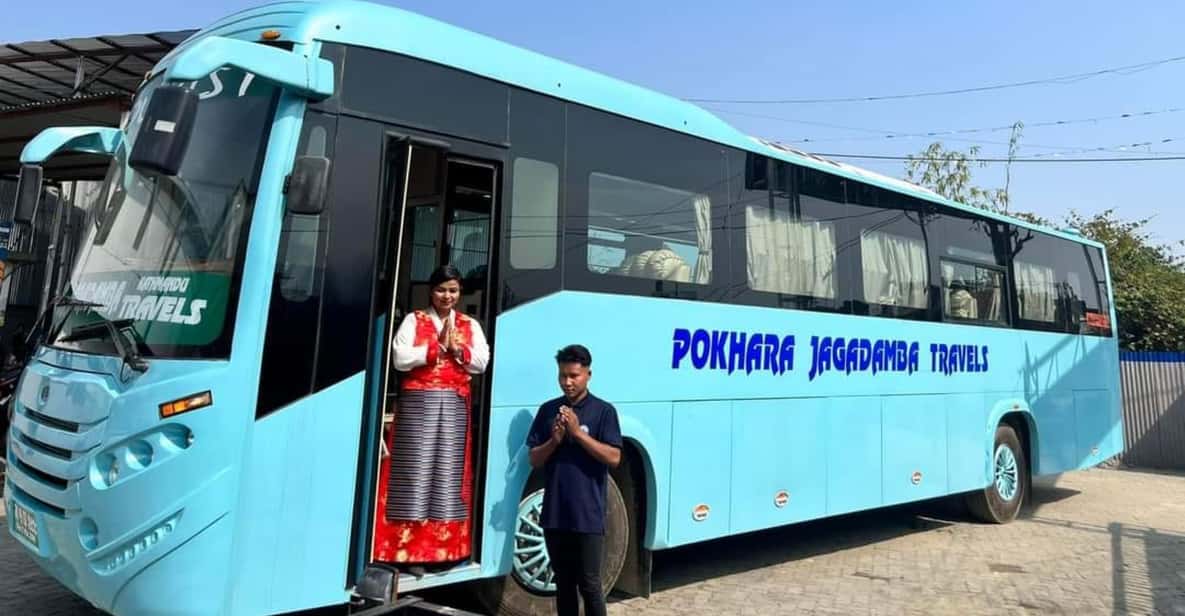 From Kathmandu to Pokhara Jagadamba VIP Sofa Bus. | GetYourGuide