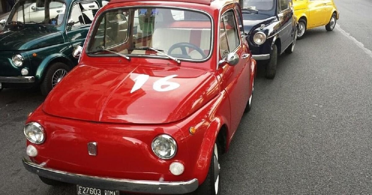 Róma túra Vintage Fiat 500 és a legjobb római pizza után | GetYourGuide